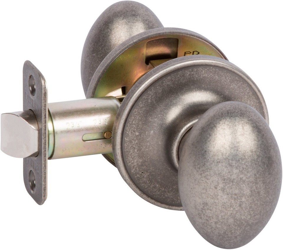 Passage & Privacy Lock Antique Silver Door handle Callan By Delaney ...