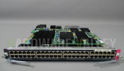 CISCO WS-X6748-GE-TX + WS-F6700-DFC3CXL Cat6500 48-port 10/100/1000 GE ...