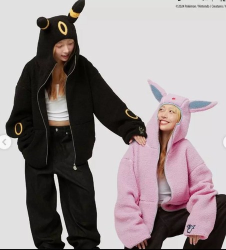 NEW Pokemon x Vandythepink ESPEON Size M - FLEECE JACKET COMPLEXCON ...