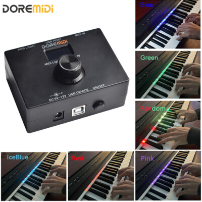 MIDI Light Box Controller That Controls RGB Light Strips Through MIDI ...