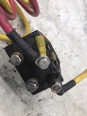 98 Sea Ray 290 Sundancer Boat Simpson Lawrence anchor winch windlass ...