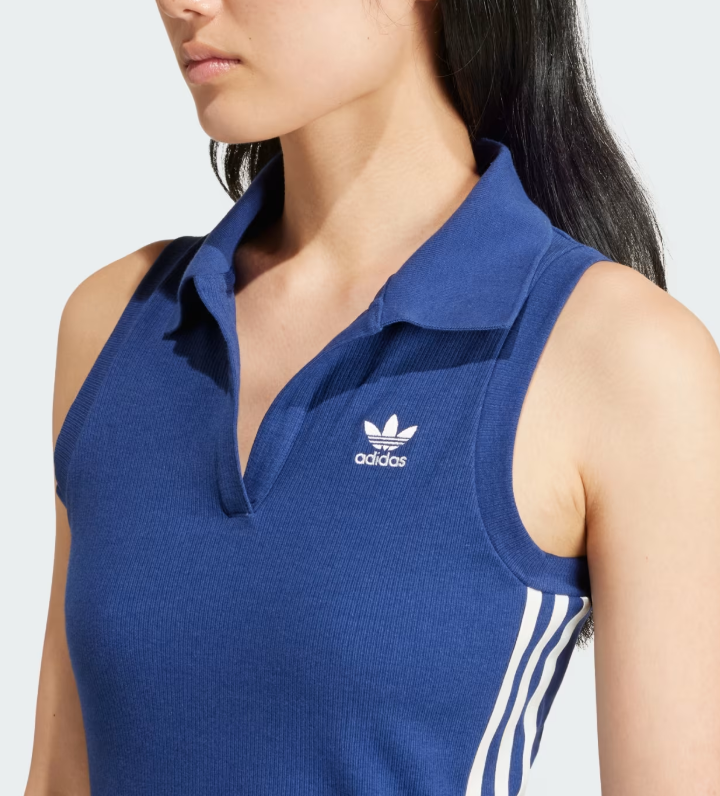 [On Sale] Adidas Originals Premium Originals Ribbed Women Dress AsiaFit ...