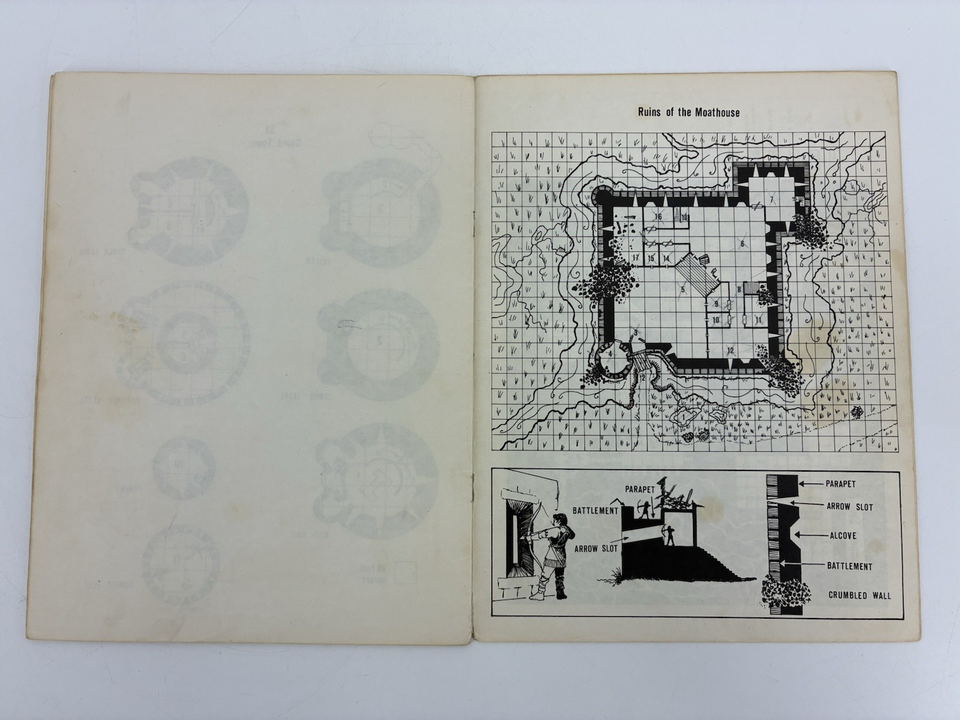 Advanced Dungeons and Dragons T1 The Village of Hommlet TSR 1979 | eBay