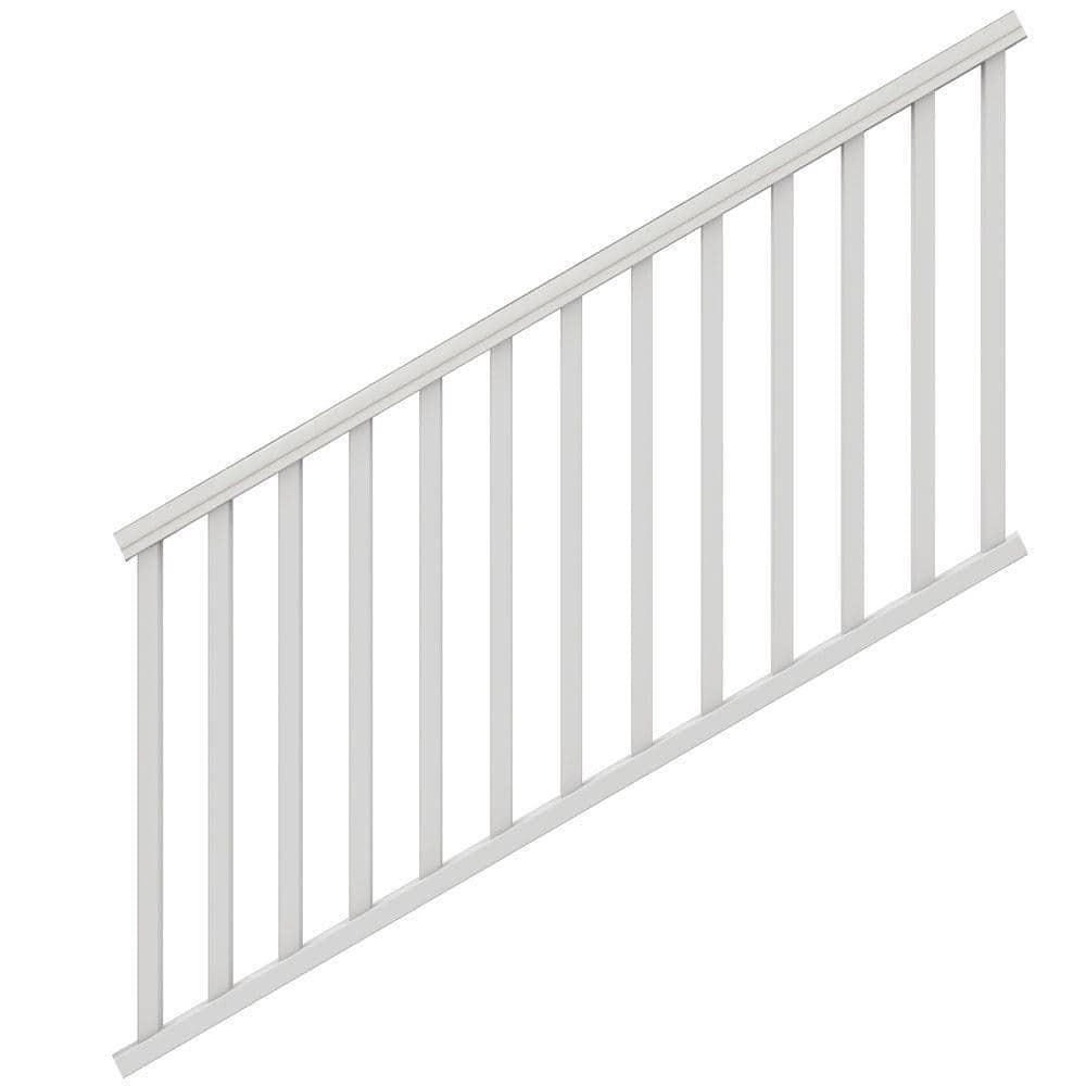 Veranda 829436 Traditional Stair Railing Kit - White for sale online | eBay