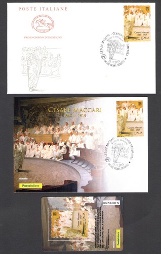 2019 ITALY, First Day Envelope, Maximum Postcard, Philatelic Card | eBay