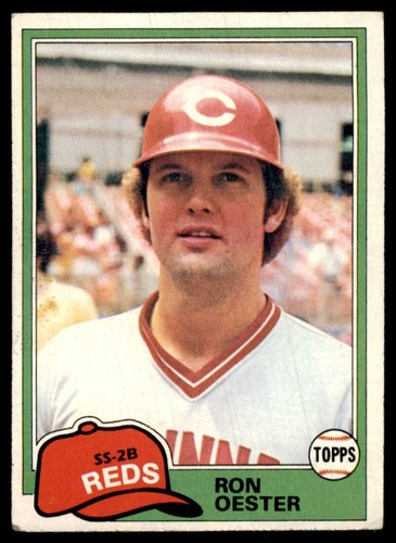 1981 TOPPS RON OESTER CINCINNATI REDS #21 | eBay