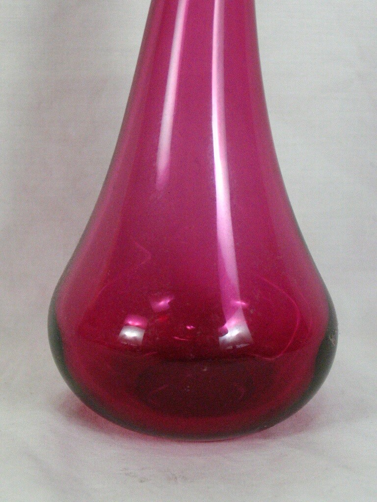 Amethyst Signed Ryno Glass 2002 BOB RYNEARSON Art Glass 14.5" Tall | eBay