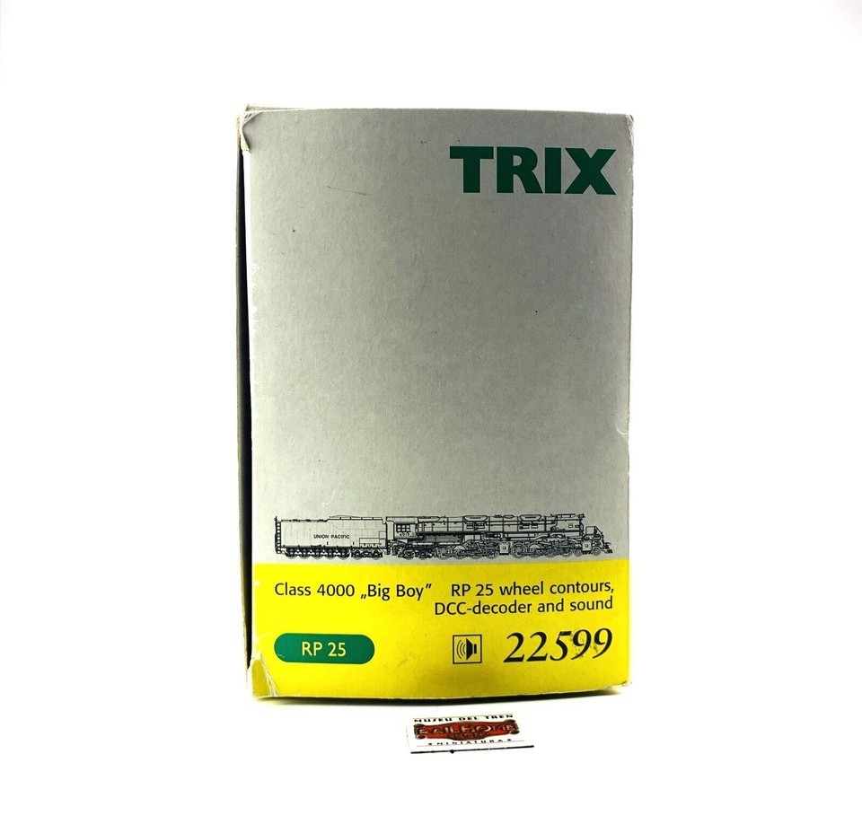 PT71 - TRIX H0 22599 - STEAM LOCOMOTIVE "BIG BOY" CLASS 4000 RP25 ...