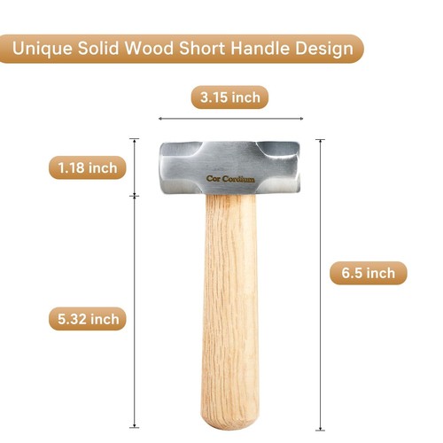 Sledge Hammer Mini Sledge Hammer w Steel Hammer Head and Wood Short ...