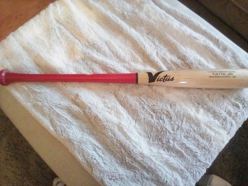 Victus Tatis Jr Youth 29" Birch Wood Baseball Bat Metallic Red/Natural ...