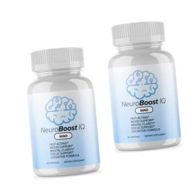NEUROBOOST IQ Brain Supplement Maximum Strength 100% Natural (120 ...