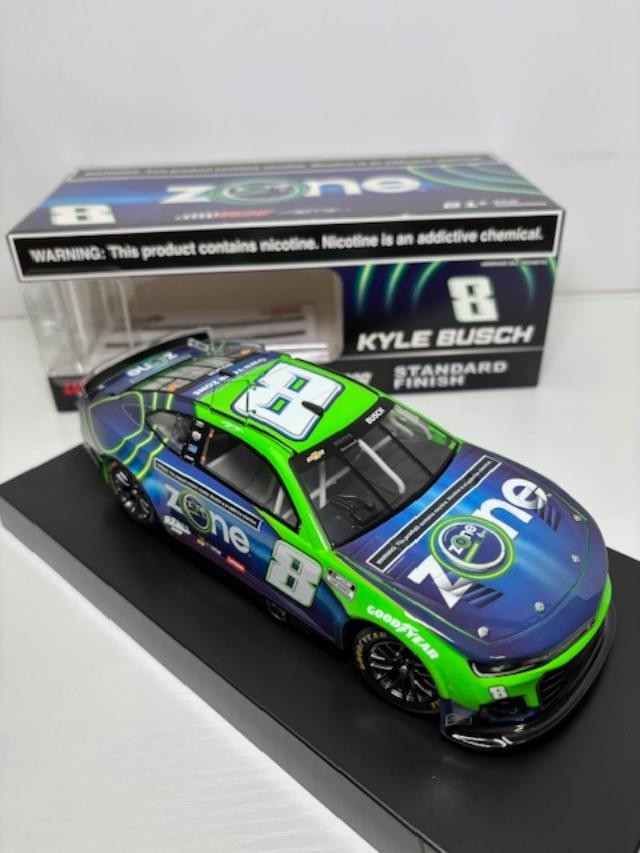 NASCAR 2024 KYLE BUSCH #8 ZONE 1/24 CAR | eBay