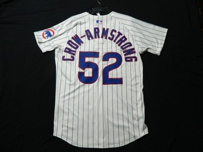 Authentic PCA Pete Crow-Armstrong Chicago Cubs ROOKIE # Elite Jersey 52 ...