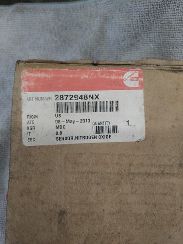 2872948 Nox Sensor Nitrogen Oxide Sensor For Cummins 13-18 Dodge Ram 6 ...