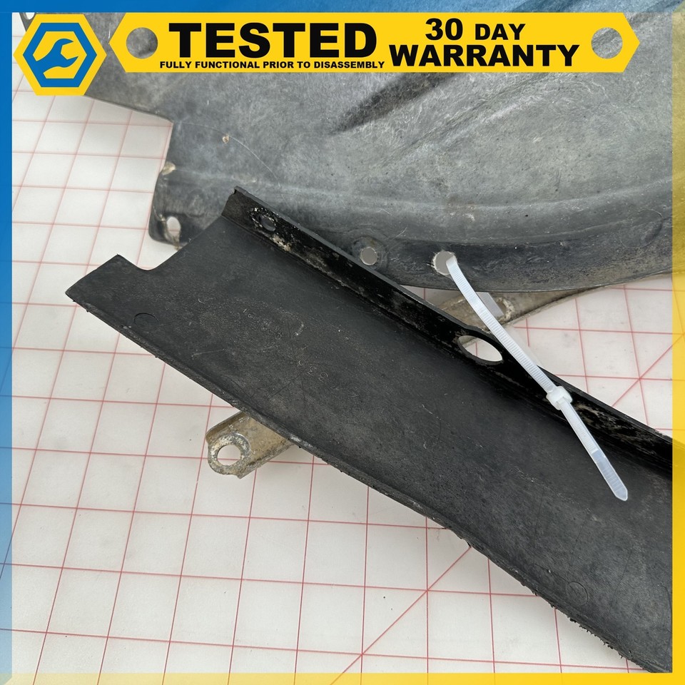 84-87 Corvette C4 FRONT RIGHT FENDER LINER MUD FLAP SPLASH GUARD front ...