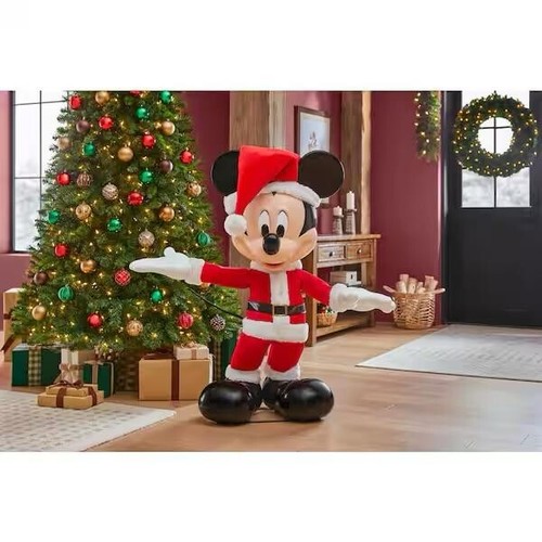 Disney 4 ft. Animated Holiday Mickey - 23SV24033 for sale online | eBay