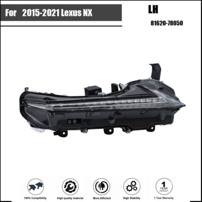 For Lexus NX 2015-2021 Front Bumper LH Driver Left Daytime Running Fog ...