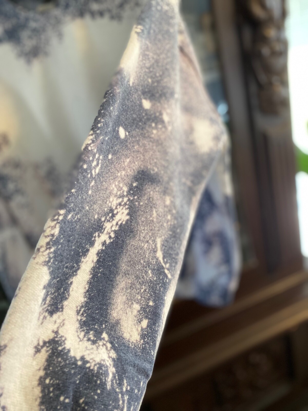 Splatter Bleached Sweatshirt Gildan Brand Unisex Size Medium | eBay