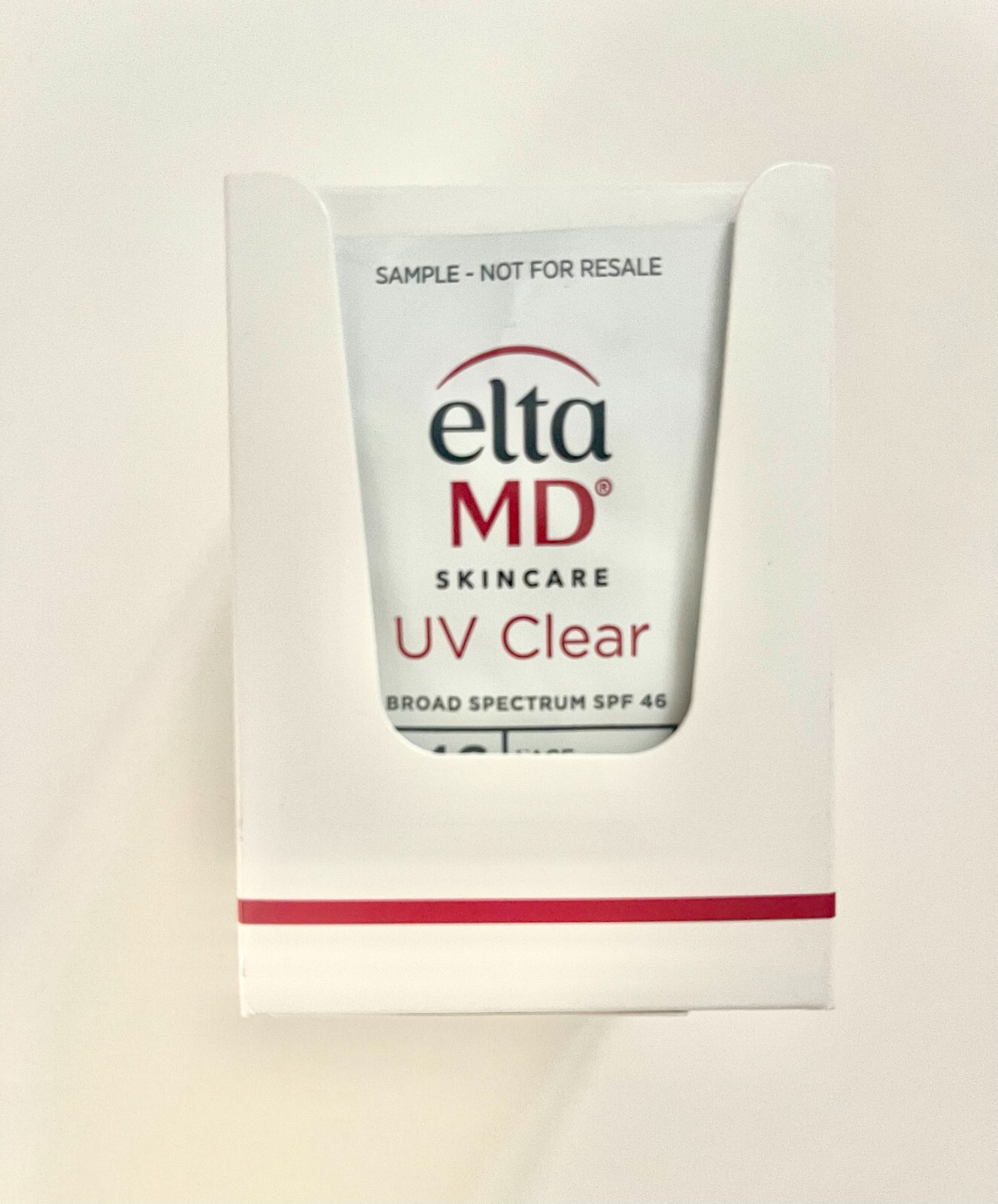 Elta MD UV Clear Face Broad Spectrum SPF 46 * 40 Samples * .07oz NEW IN ...