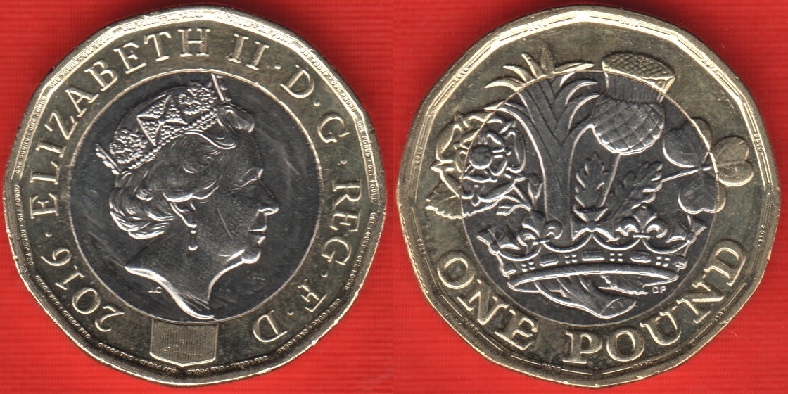 United Kingdom 1 pound 2016 "Nations of the Crown" BiMetallic | eBay