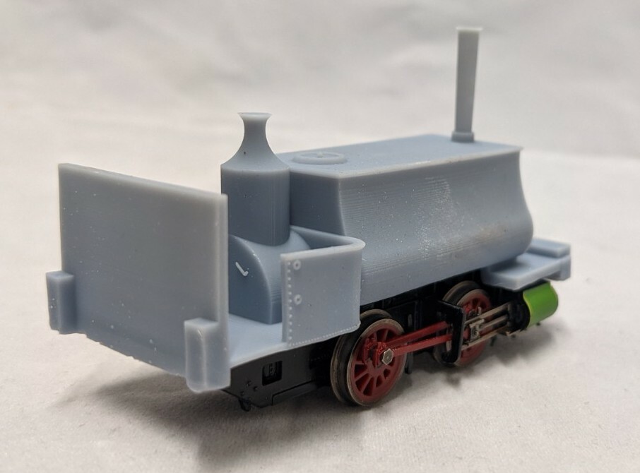 OO / 1:76 Neilson Box Tank Body For OO Hornby Peckett w4 chassis | eBay
