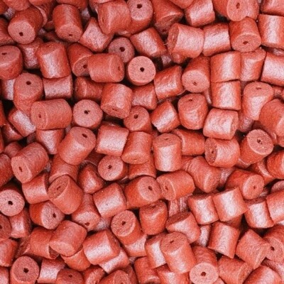 PRE DRILLED RED HALIBUT & KRILL PELLETS 8MM/14MM/20MM CARP FISHING BAIT ...