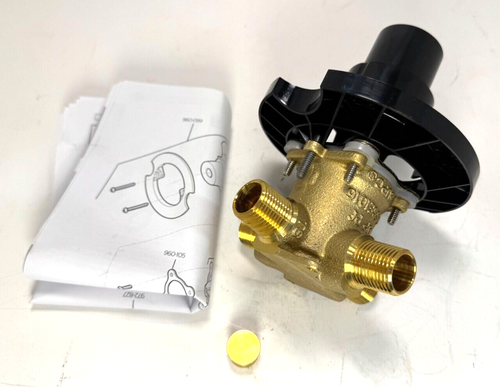 Pfister VB8-310A 1/2in Thermostatic Tub & Shower Valve w/ Test Plug ...