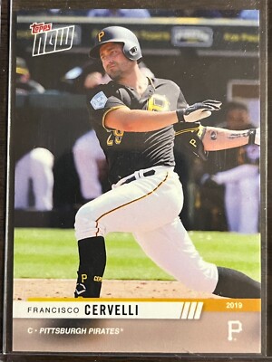 2019 Topps Now #OD-346 Francisco Cervelli Pittsburgh Pirates | eBay