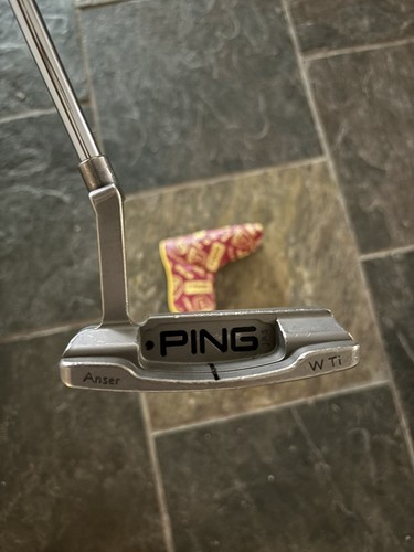 Ping JAS Anser Putter! 35” w/ WRX Dept Headcover! WTI! Tour L Grip! | eBay