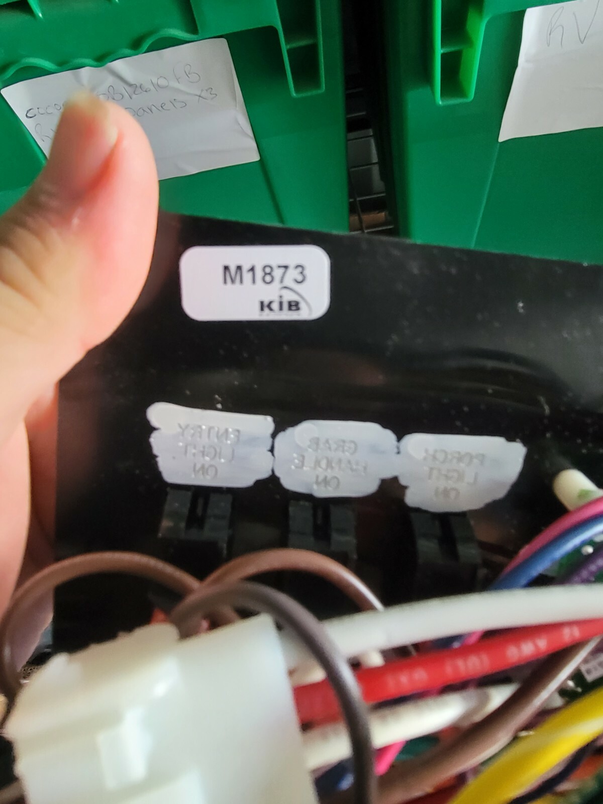 NEW KIB ELECTRONICS - RV SYSTEM CONTROL PANEL - M1873 | eBay