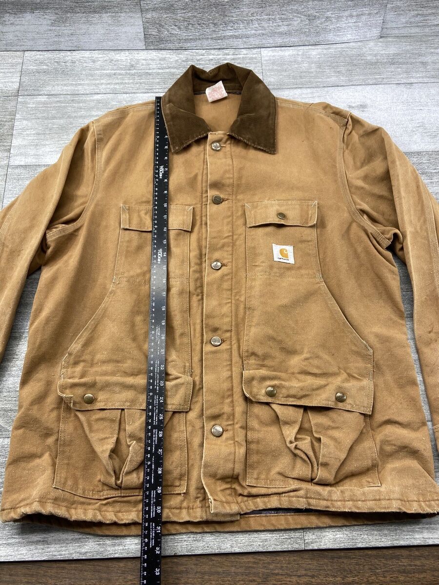 VTG Carhartt CB256 Adult XL USA Made Corduroy Canvas Jacket VTG Carhartt CB256 Adult XL USA Made Corduroy Canvas Jacket