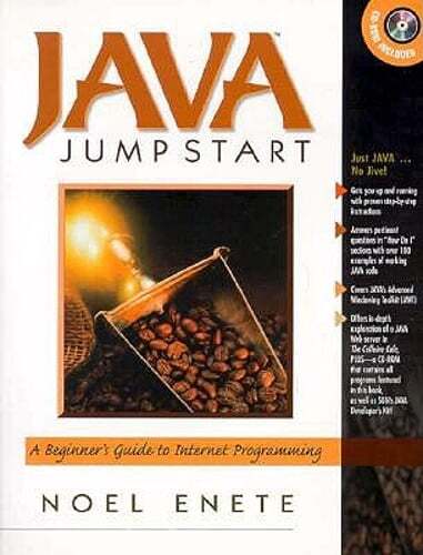 Java Jumpstart: A Beginner's Guide to Internet Programming, with CD-ROM by Enete 9780135658543| eBay
