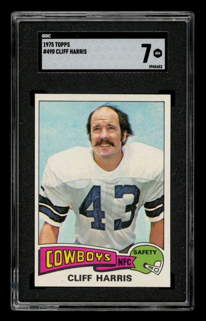 1975 Topps Set-Break #490 Cliff Harris Rookie SGC 7 NM | eBay