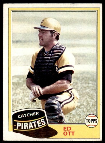 1981 TOPPS ED OTT . PITTSBURGH PIRATES #246 | eBay