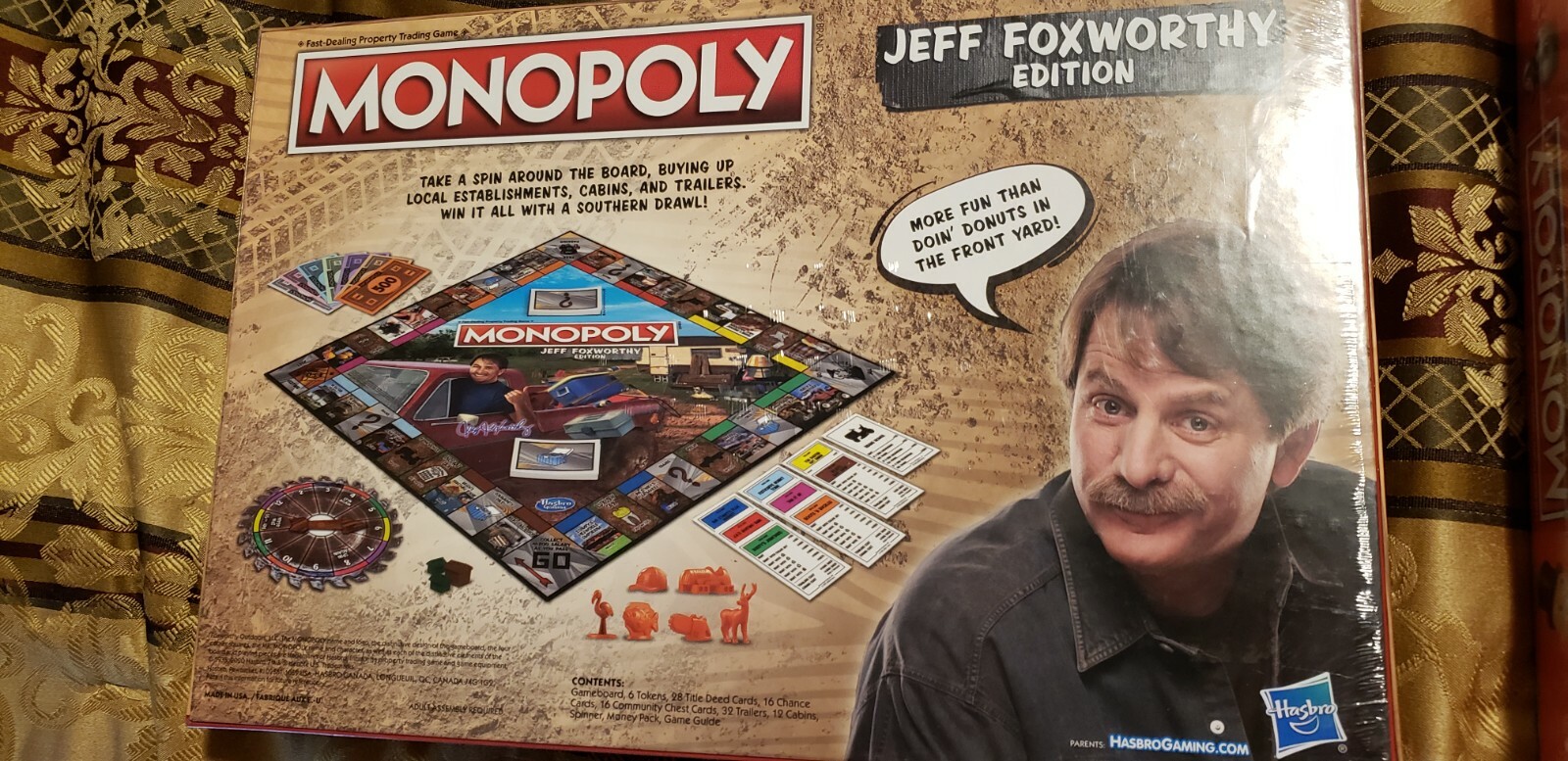 Monopoly Jeff Foxworthy Edition Board Game Redneck Property Trading ...