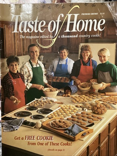 Taste Of Home Magazine Premiere Edition 1993- Food, Cooking | eBay