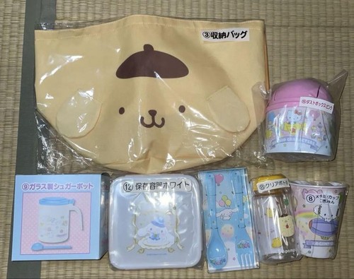 Sanrio Lottery Pom Purin Storage Bag Cinnamoroll Container Bulk Sale | eBay
