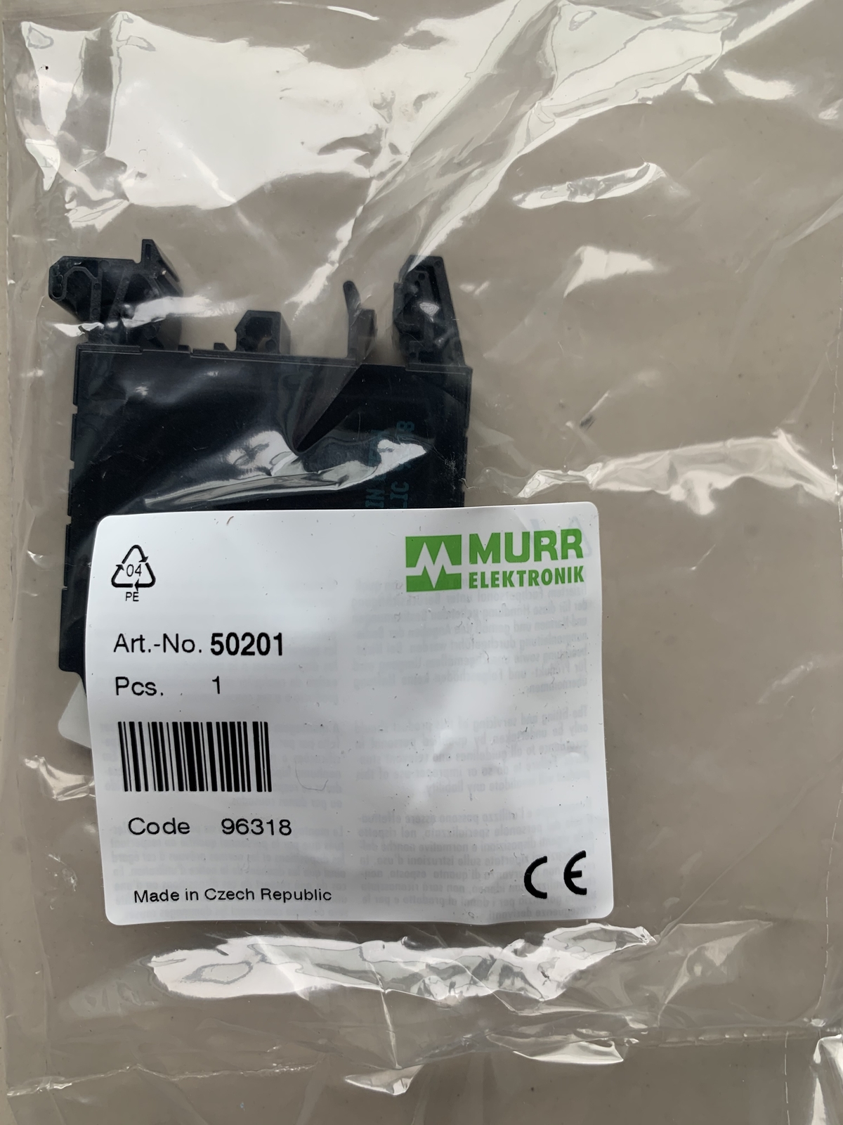 1PC New MURR relay 50201 Photoelectric conversion module. | eBay