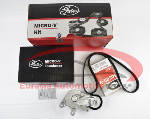 Gates Drive Belt and Tensioner 11287594969 11287618848 For BMW X1 2012 ...