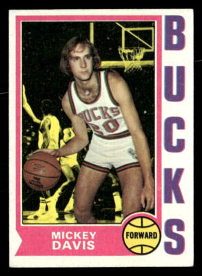 1974-75 Topps #73 Mickey Davis - EXCELLENT | eBay