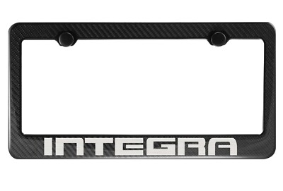 Carbon Fiber Front License Plate Frame For Acura Integra | eBay