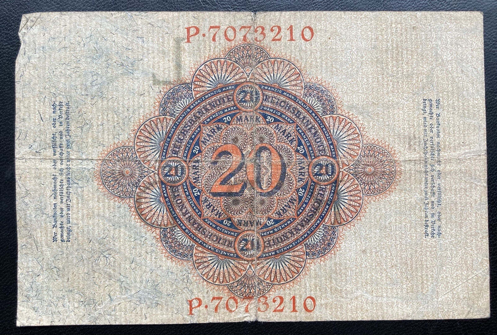 Reichsbanknote Zwanzig 20 Mark - 19. Febr. 1914 !! | eBay.de