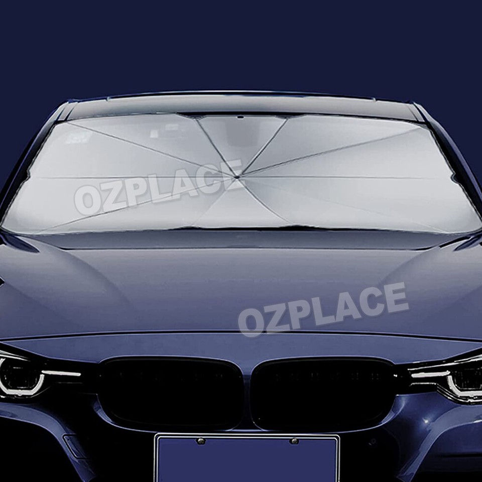 Car Windshield Sunshade Umbrella Foldable Front Window Sun Visors Cover ...