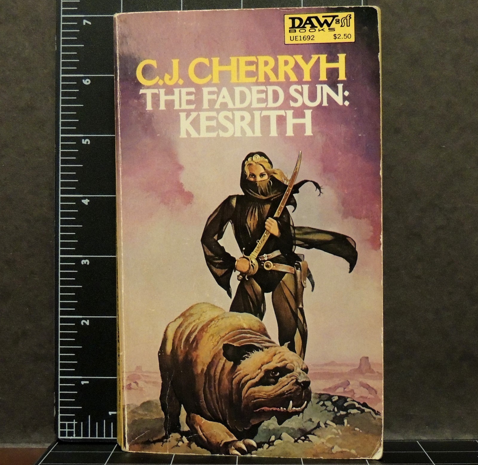 C.J. Cherryh The Faded Sun Kesrith 1978 paperback DAW science Fiction ...