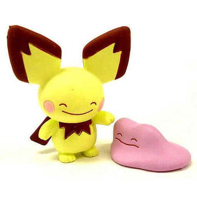Pokemon Center Pichu Ditto Figure Collection - Transforming Ditto Vol.2 ...