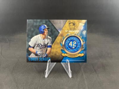 2017 TOPPS SERIES ONE COREY SEAGER JACKIE ROBINSON DAY COMMEMORATIVE ...