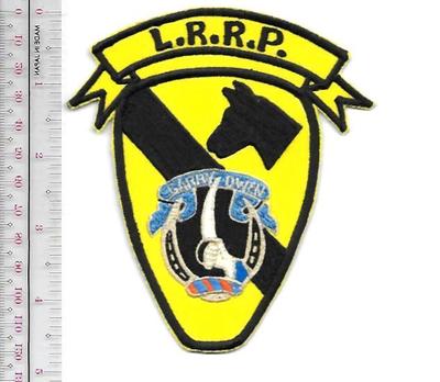 LRRP US Army Vietnam 1st Air Cavalry Division Long Range Reconnais NO ...