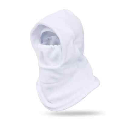 Fleece set cap + balaclava white cap balaclava tactical military ...