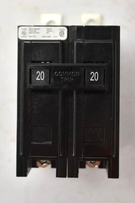 Cutler Hammer Circuit Breaker 2 Pole 40A E-7819 125 AMP 120/240 Volt ...
