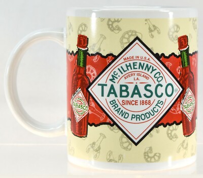 Tabasco Brand Hot Pepper Sauce Seafood Coffee Cup Mug | eBay